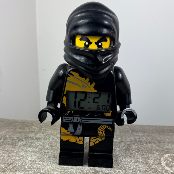Lego | Toys | Lego Ninjago Alarm Clock Ninja Black | Poshmark